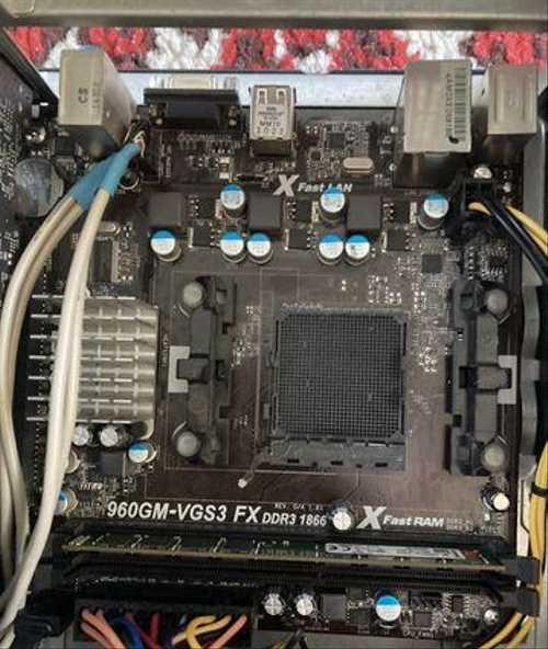 Материнская плата asrock 1155 FX 4300 Deep cool