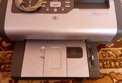 Цветной принтер HP бу