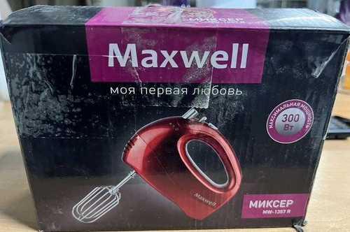 Миксер Maxwell MW-1357 R