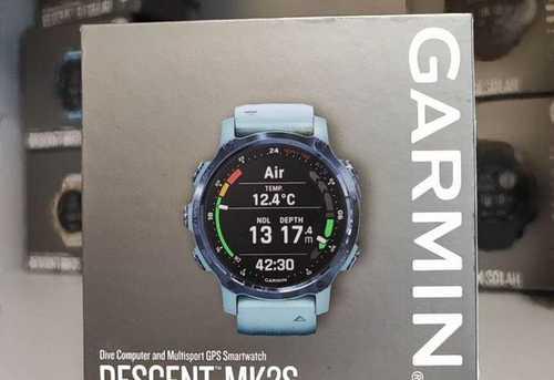 Часы Garmin Descent Mk2S Blue
