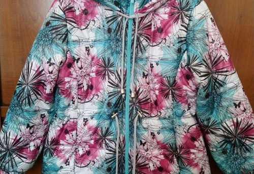 Куртка для девочки на весну р.116-122