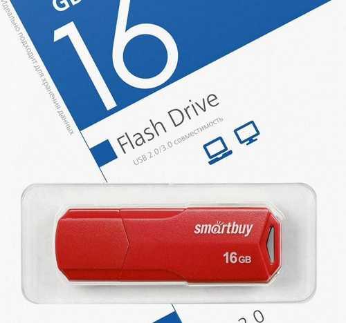 Флеш накопитель USB 2.0 Flash 16 Gb SmartBuy Clue