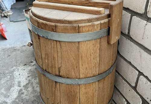 Деревянная бочка кадка 30 литров