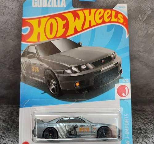 Hot Wheels Nissan Skyline GT-R (bcnr33) Godzilla