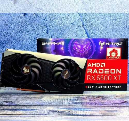 Видеокарта AMD Radeon RX 6600 XT nitro 