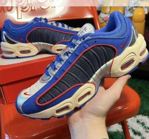 Кроссовки Nike Tailwind IV Dark Blue Red Line