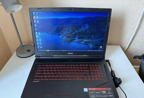 MSI GL73 8RC i7-8750H 1050 4GB 16Gb 1TB HDD 128SSD
