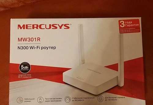 Wifi роутер mercusys mw301r