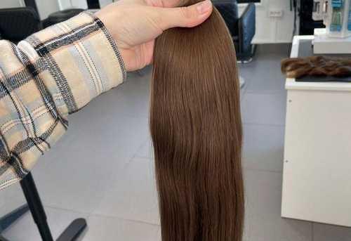 Волосы для наращивания русые бу