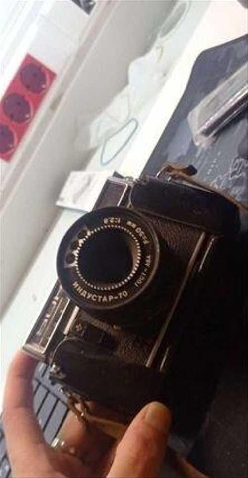 Плёночный фотоаппарат СССР ломо «Сокол-Автомат