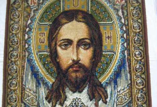 Ковер с изображением Иисуса Христа. 2002 год