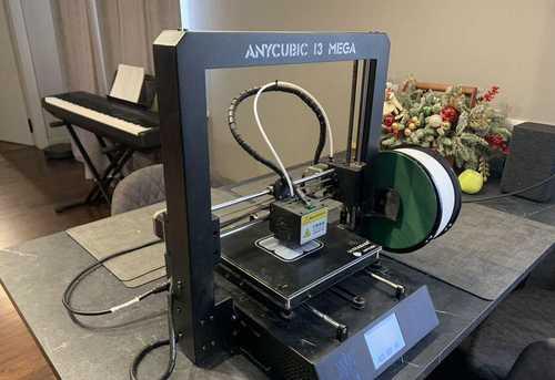 3d принтер Anycubic i3 mega на тихих драйверах