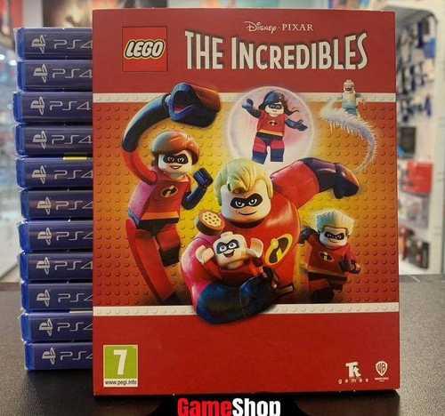 Lego The Incredibles / Суперсемейка PS4 Диск