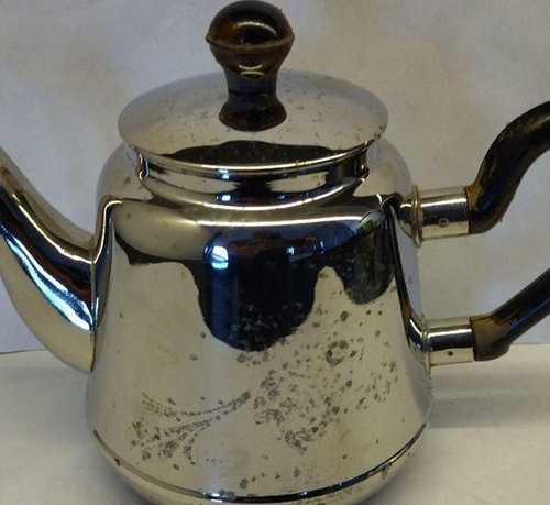 Чайник заварочный 500мл никель кольчугино СССР