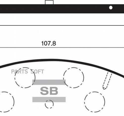 Sangsin brake SP2028 Колодки тормозные mazda RX 7 92/mazda 323 1.8 T/626 9194 задние SP2028