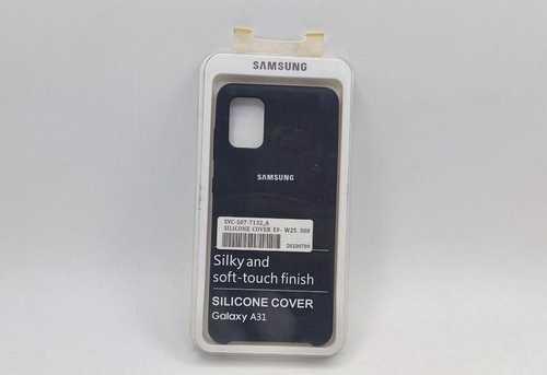 Чехол для Samsung Galaxy A31, черный