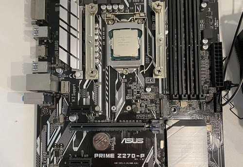 I7-7700k + Мат. Плата asus prime Z270-P + башня