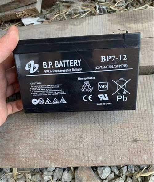 Аккумулятор BB Battery BP7-12