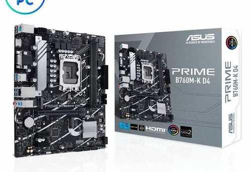 Материнская плата LGA1700 asus prime B760M-K D4