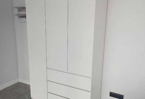 Шкаф 3-х створчатый Мори белый 1,2 м