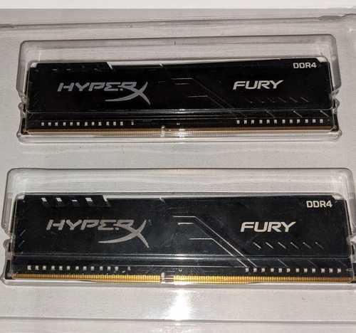 Оперативная память HyperX Fury DDR4 8Gb