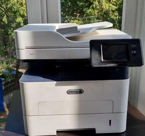 Мфу xerox b215 новый ориг картридж+доставка