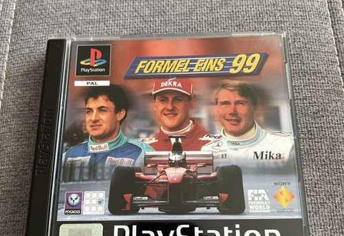 Игра для PlayStation 1 Formula One 99