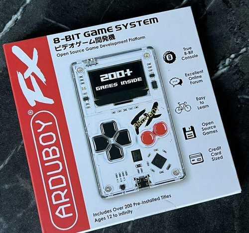 Arduboy Fx ретро консоль