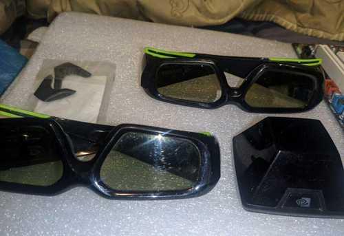 3D очки Nvidia 3D Vision, 2 пары