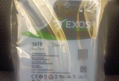 Жёсткий диск 14Tb sata-III Seagate Exos X16