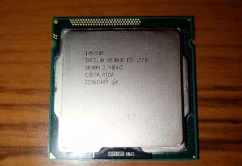 Intel xeon E3-1270