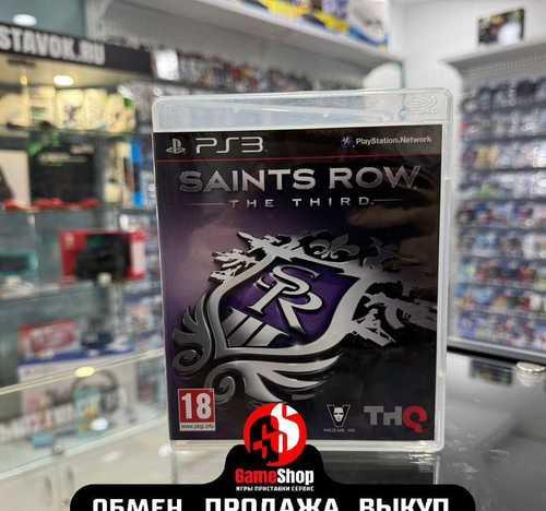 Saints row the third Б/у PS3