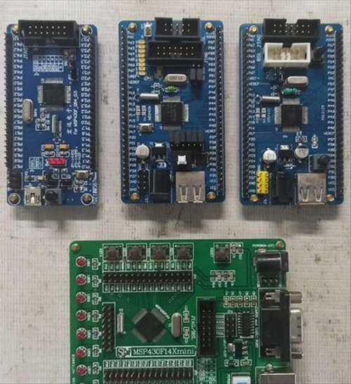 Отладочная плата на MSP430