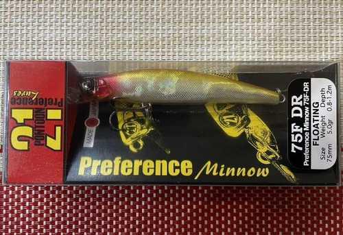 Воблер Pontoon 21 Preference Minnow 75F-DR