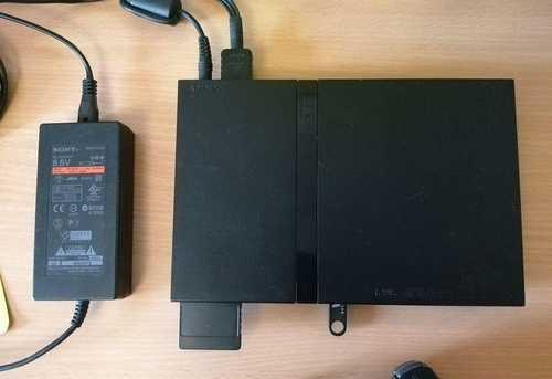 Sony playstation 2 ps2 + аксессуары