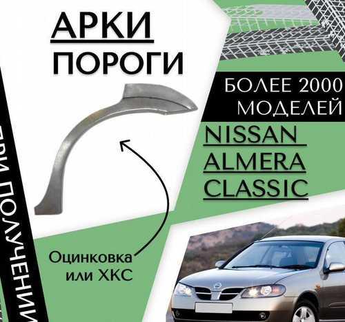 Задняя арка Nissan Almera