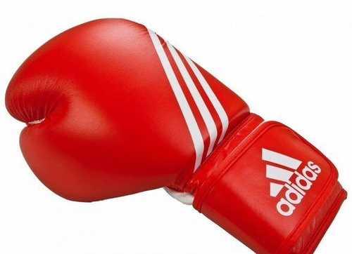Перчатки бокс Adidas Training красные, р. 14 oz