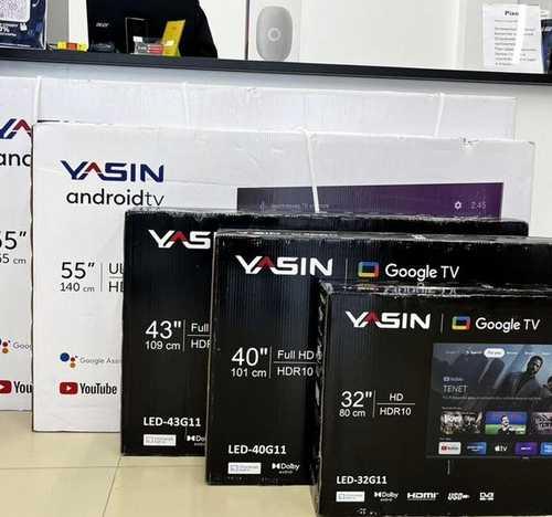Телевизор Yasin Smart TV (32,40,43,50,55,65)