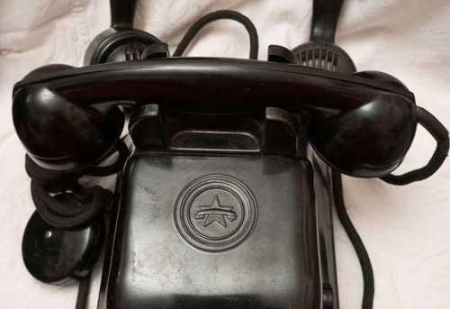 Старый телефон аппарат тау-1-мб трубки СССР