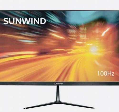 Монитор SunWind SM-22FV222 100hz новый