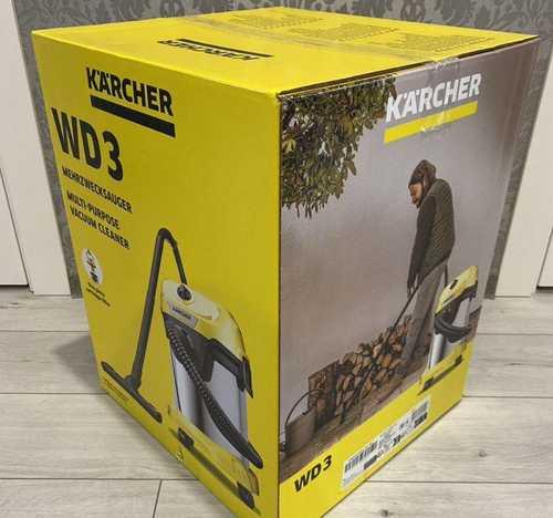 Хозяйственный пылесос Karcher WD 3 S V-17/4/20