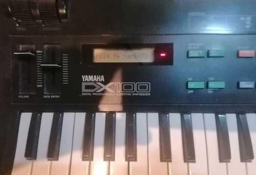 Yamaha DX100 - классика 12 битного звука