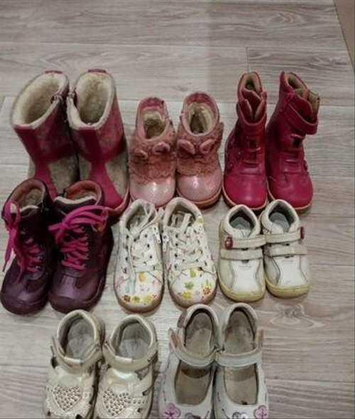 Обувь для девочки размеры разные