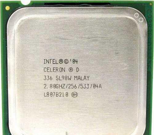 Процессор Celeron d336