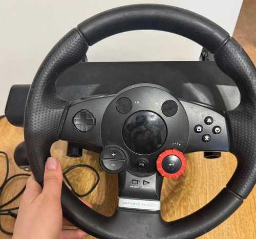 Руль logitech driving force gt