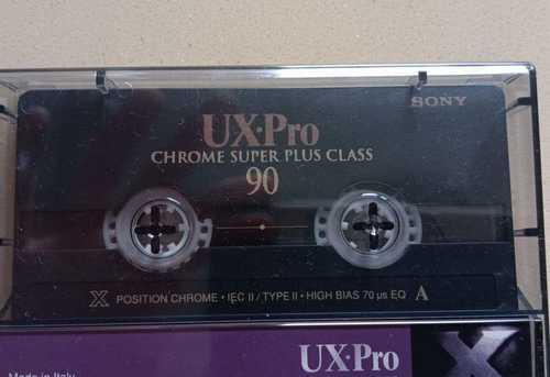 Аудиокассета Sony UX-Pro 90 chrome