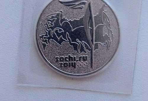 Редкая монета Sochi 2014