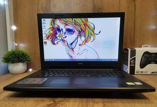 Ноутбук для работы Dell intel/8Gb/SSD 256Gb