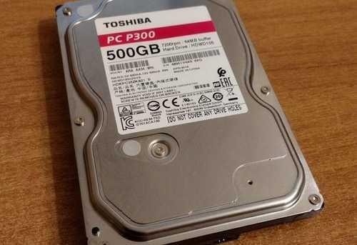 500GB SATA HDD 3.5 toshiba