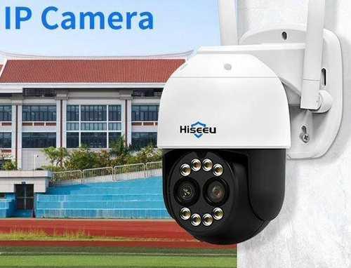 Уличная Wi-Fi камера видеонаблюдения Hiseeu 2K